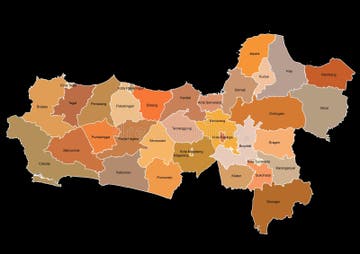 West Java Map Stock Illustrations – 106 West Java Map Stock ...