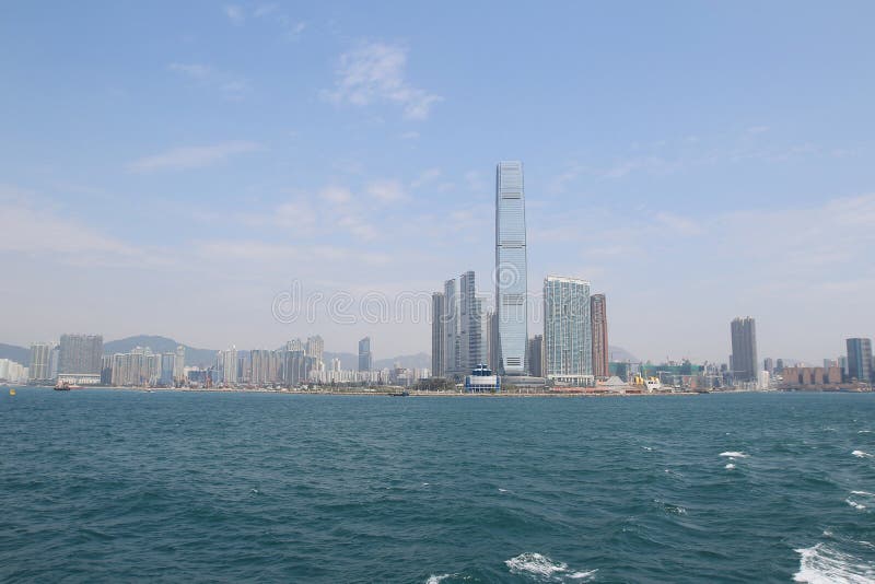 West Kowloon District, Kowloon, Hong Kong Stock Image - Image of ...