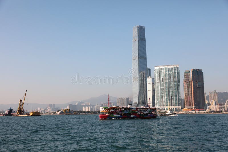 West Kowloon. Hong Kong editorial image. Image of place - 63977185