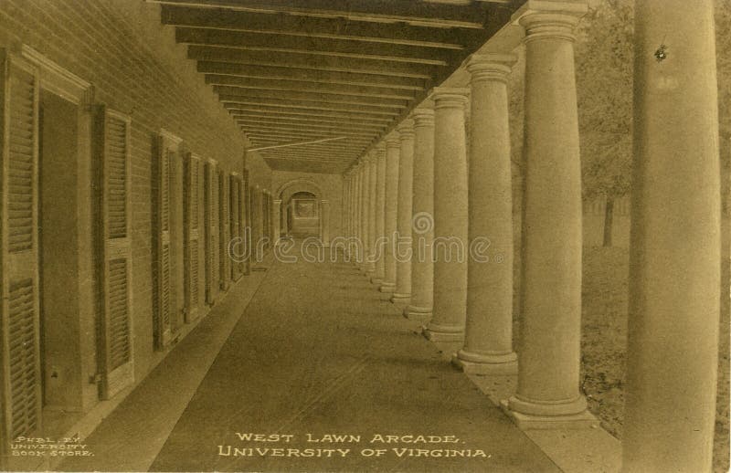 West Lawn Arcade, UVA Picture. Image: 222353695