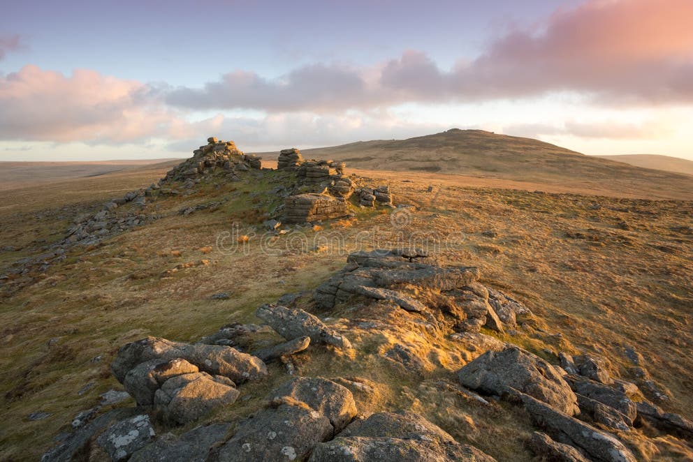 West Mill Tor stock image. Image of park, heathland, landscape - 30926635