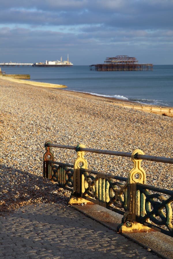 West pier brighton england stock image. Image of resort - 13442777