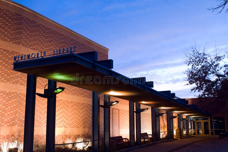 Library Walkway in Manchester City Centre Stock Image - Image of alley ...