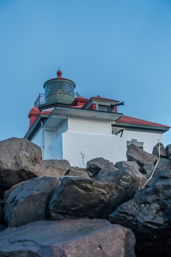 West Seattle Lighthouse 5 stock image. Image of washington - 110767887