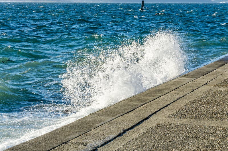 West Seattle Whitewater 8 stock photo. Image of stormy - 271696494