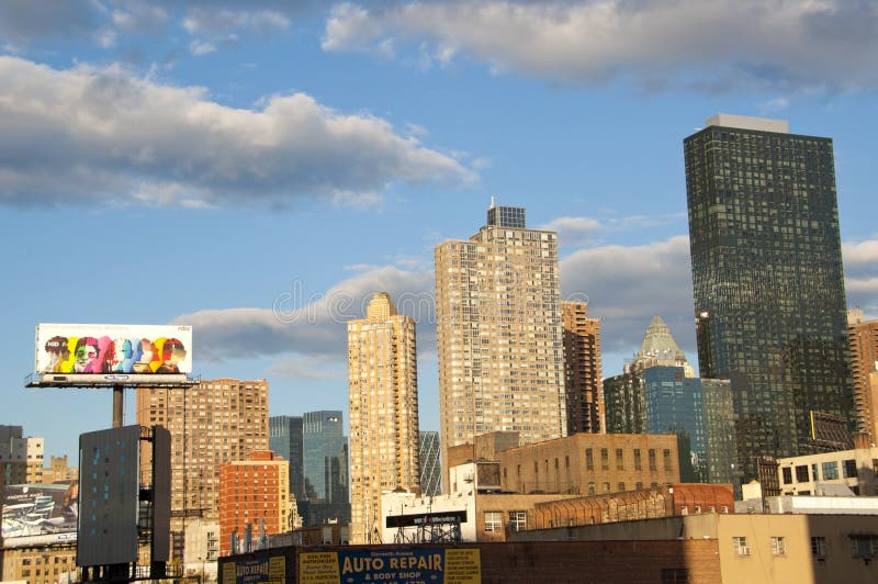 West Side New York City editorial photography. Image of center - 27962832