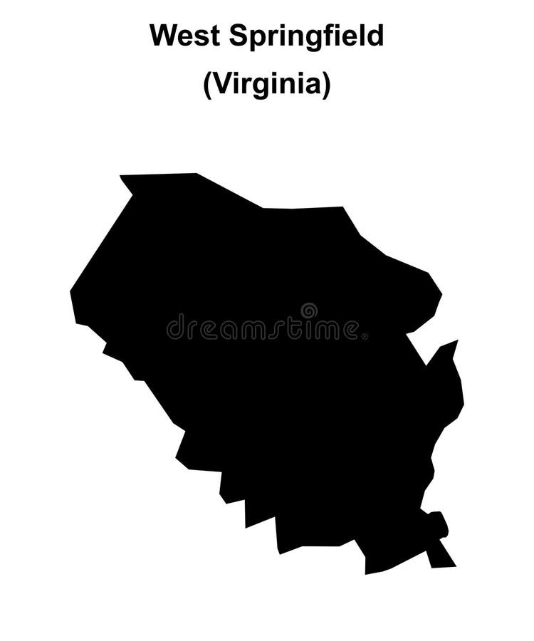 West Springfield Va Map