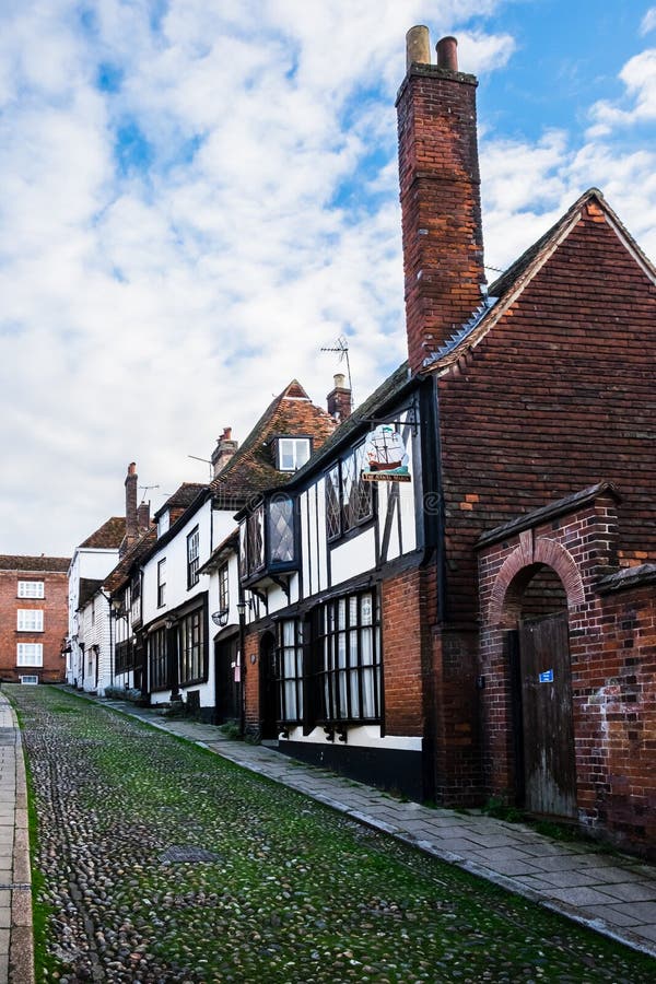 Rye-West Street editorial photography. Image of european - 260831367