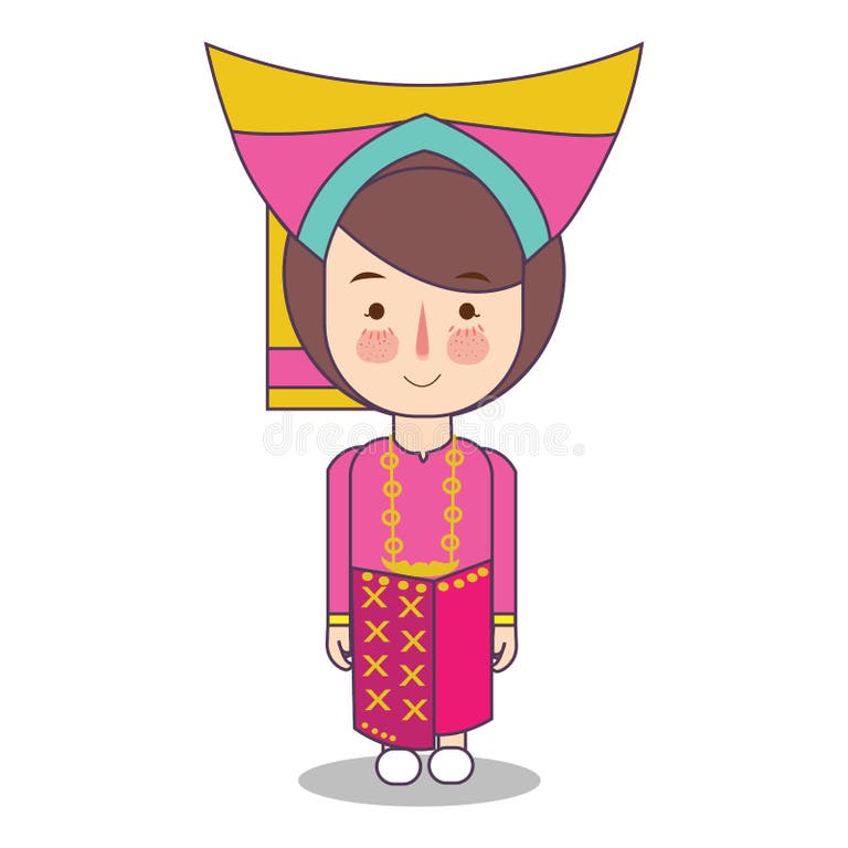 Indonesian Traditional Costume Stock Illustrations 1 279 Indonesian
