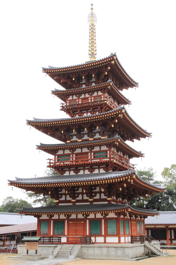 Main Hall of Yakushi Ji in Nara Editorial Stock Image - Image of nara ...