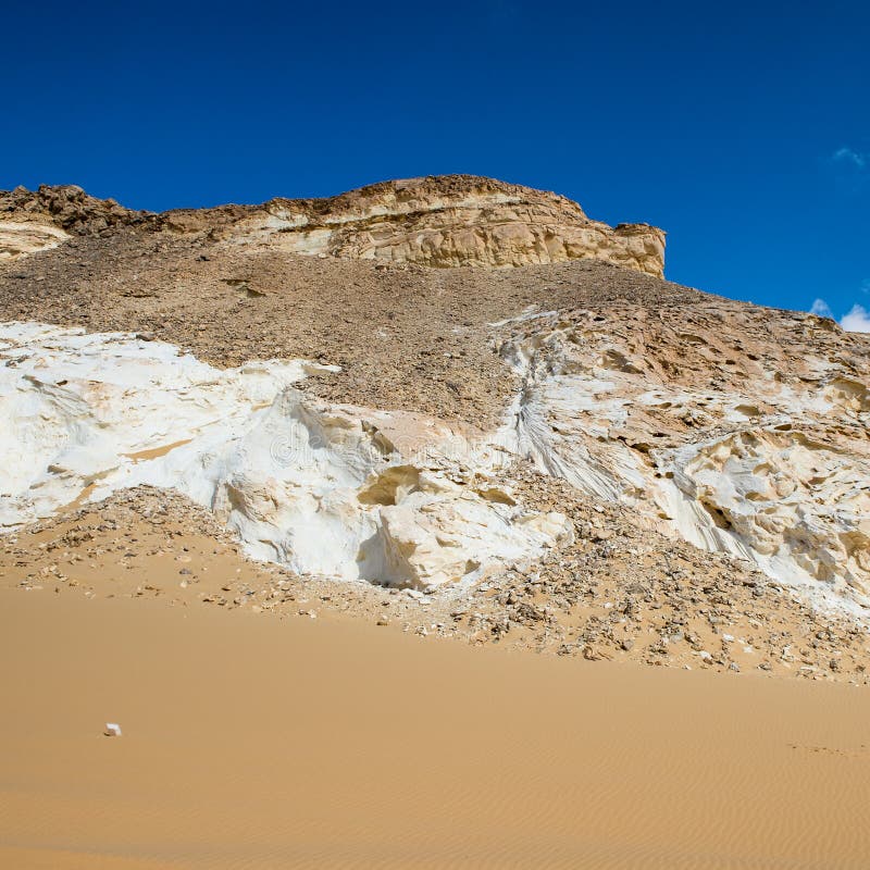Witte Woestijn, Egypte stock foto. Image of westelijk - 43439364