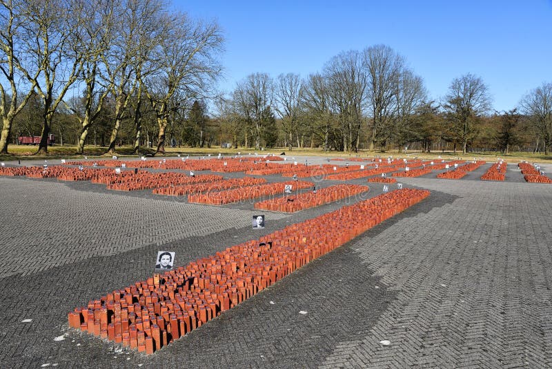 Westerbork, the Netherlands. March 19, 2025. the Memorial at the Former ...