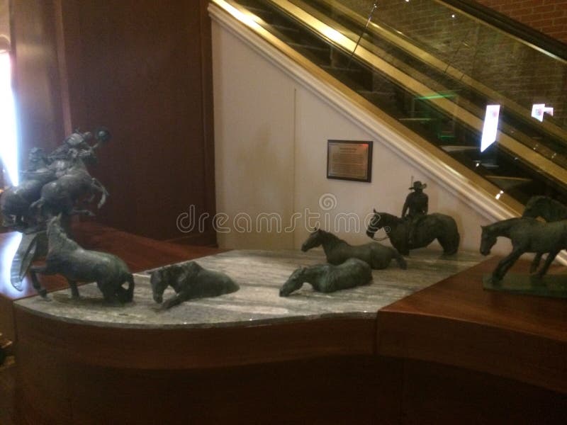 Western art display editorial photo. Image of hyatt, hotel - 48655271