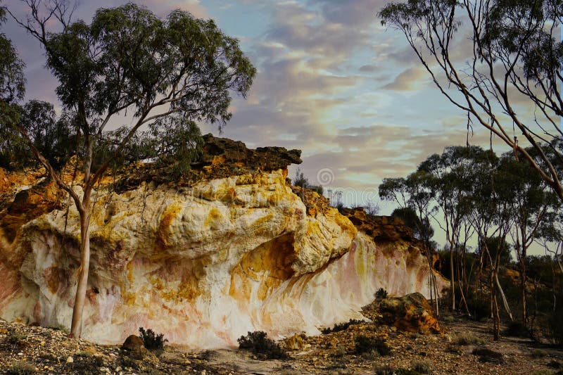 Gum Trees Rock Formation Western Australia Stock Photos - Free ...