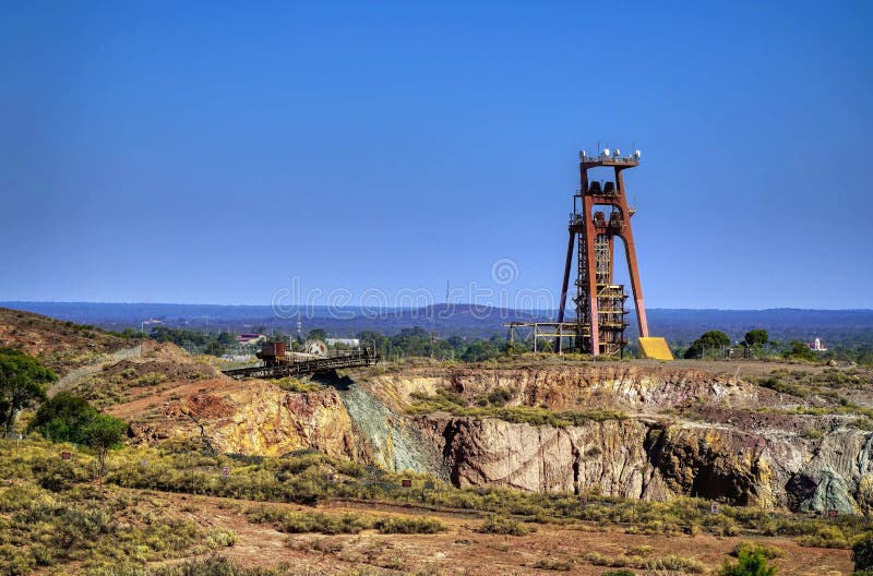 Western Australia Mining Town of Kalgoolie Stock Photo - Image of ...