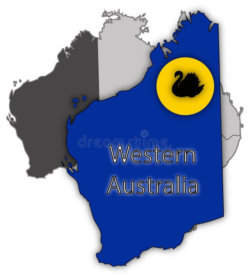 Western Australian Flag Stock Illustrations – 415 Western Australian ...