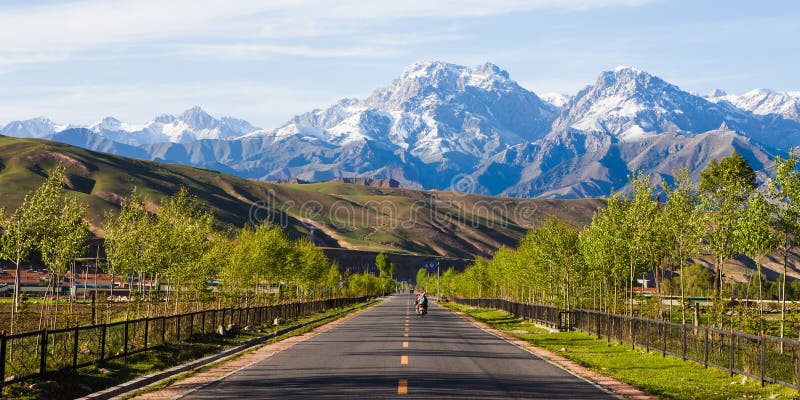 Western China stock photo. Image of fence, open, west - 79606024