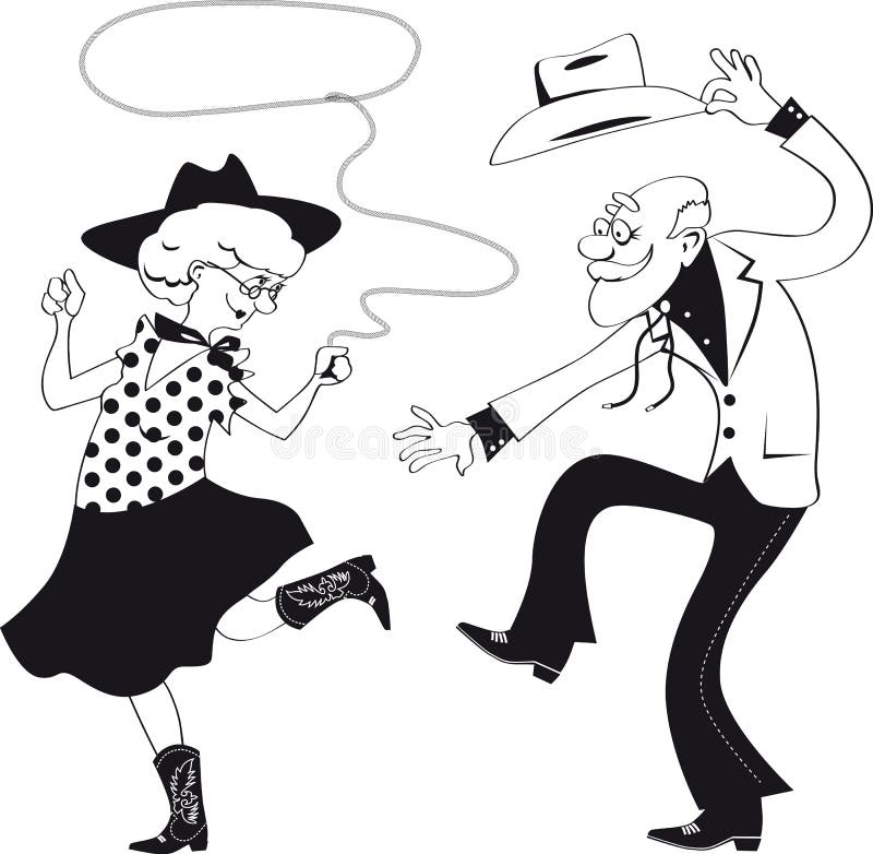 Cowboy Dance Stock Illustrations – 713 Cowboy Dance Stock Illustrations ...