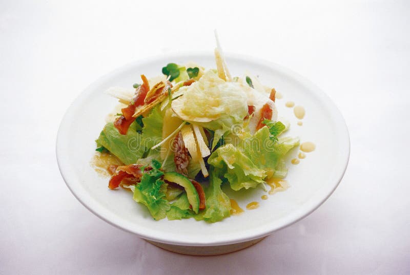 Western Food stock image. Image of salad, white, indoors - 677113