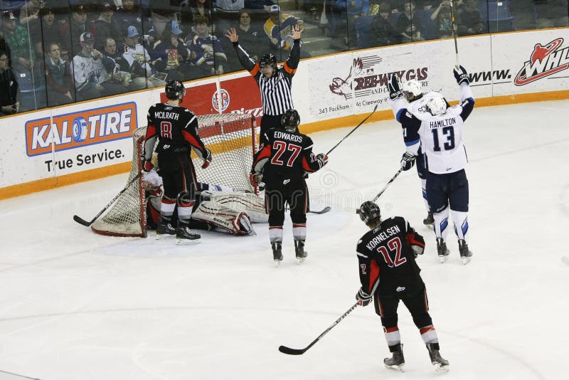 Western Hockey League (WHL) Game Editorial Stock Image - Image of ...
