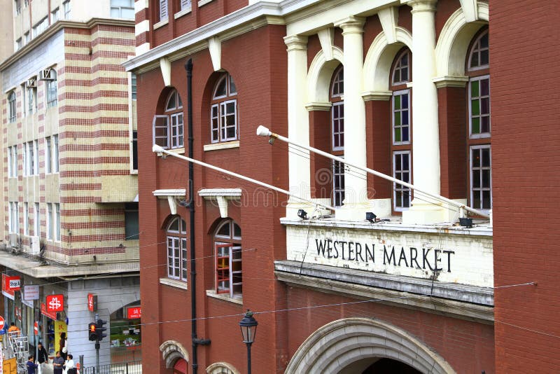 A Western Market at Hk Sheung Wan Editorial Photography - Image of ...