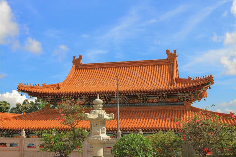 The Western Monastery, Buddhist Monastery at Hk Stock Image - Image of ...