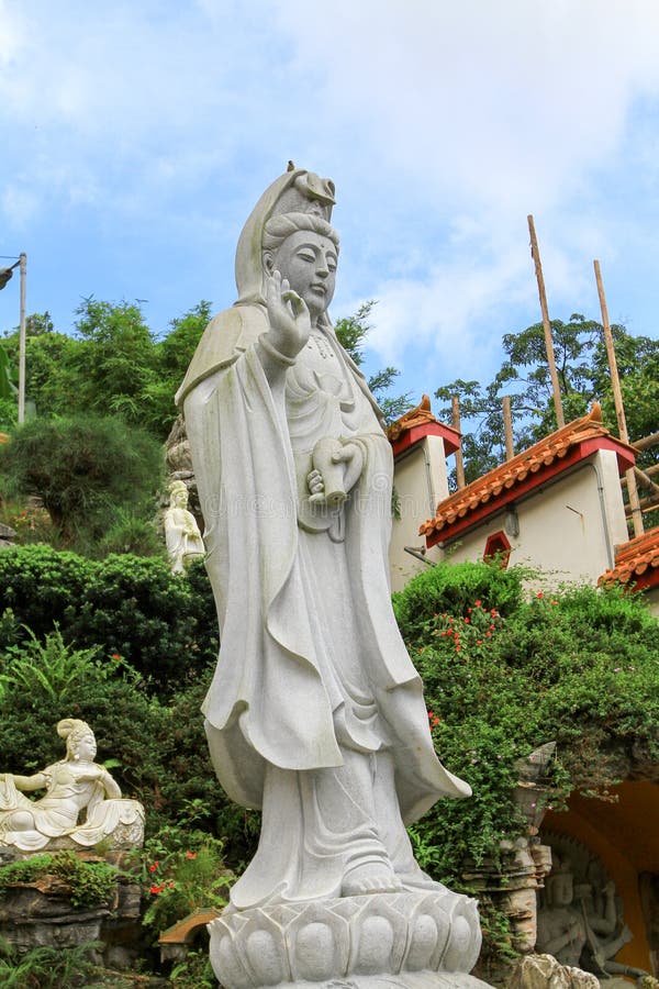 The Western Monastery, Buddhist Monastery at Hk Stock Photo - Image of ...