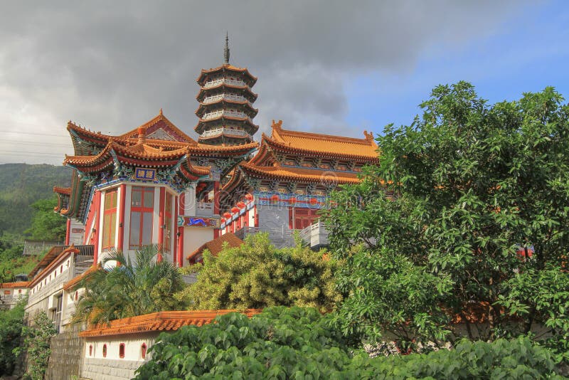 The Western Monastery at the Tsuen Wan Stock Image - Image of tsuen ...