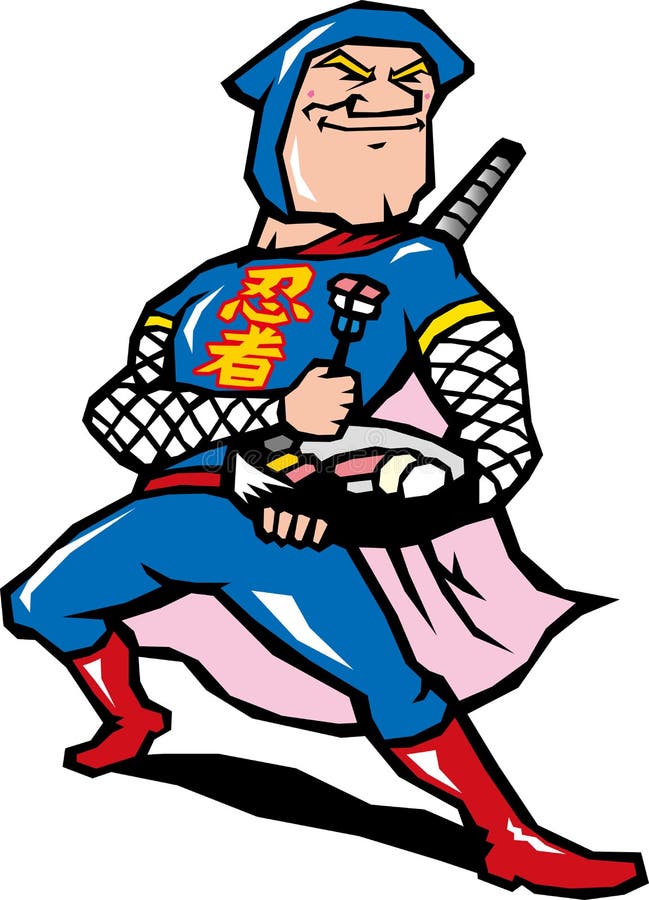 Western ninja stock illustration. Illustration of reimport - 52874516