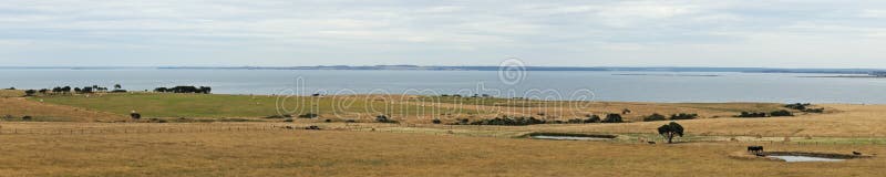 Western Port panorama stock image. Image of landscape - 22779327