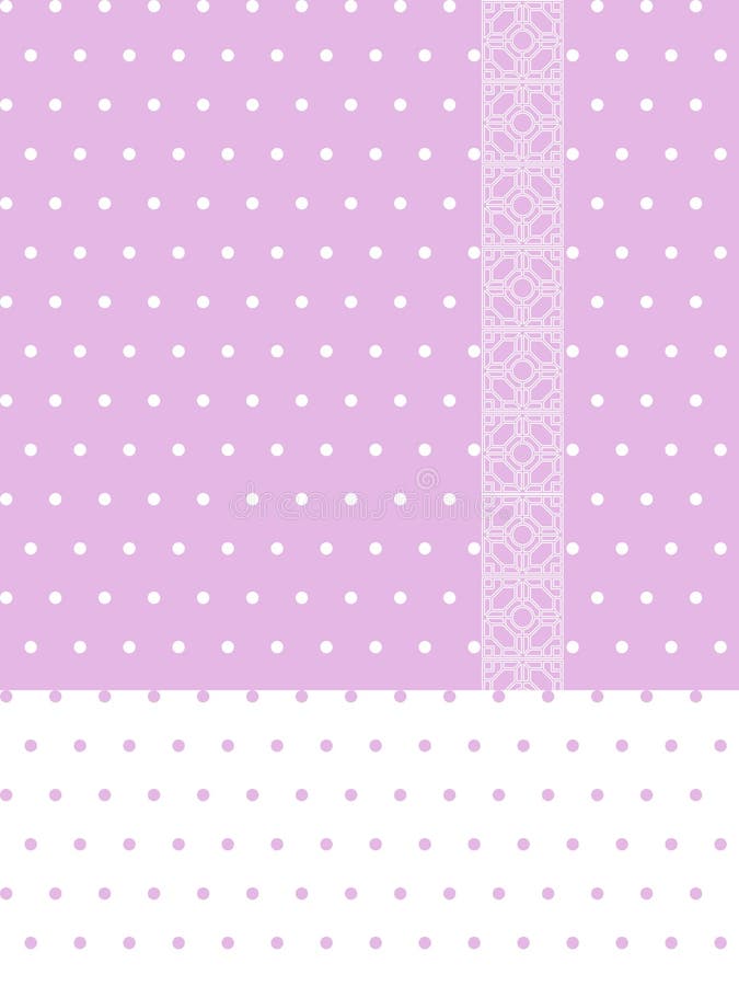 Western Purple Greeting Card Template Stock Vector - Illustration of ...