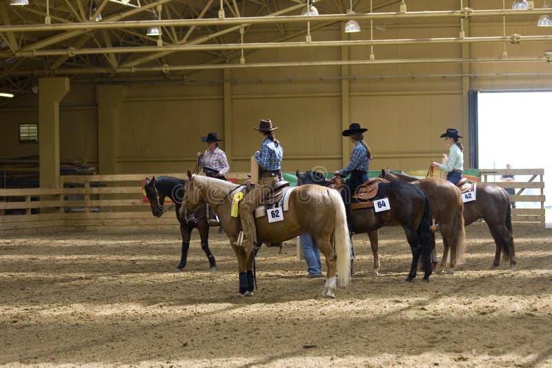 Western riding competition editorial stock image. Image of slide - 5183449