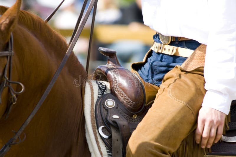 Texas Cowboy stock photo. Image of reins, boots, leather - 597130