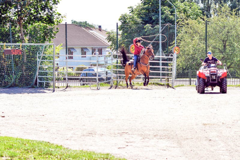 Western rodeo show editorial stock image. Image of rider - 88886544