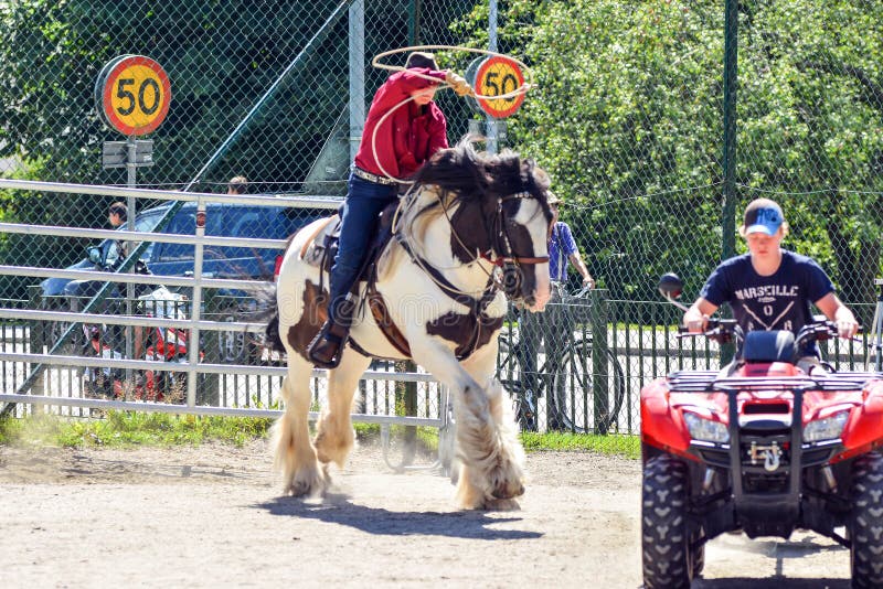 Western rodeo show editorial stock photo. Image of male - 88886698