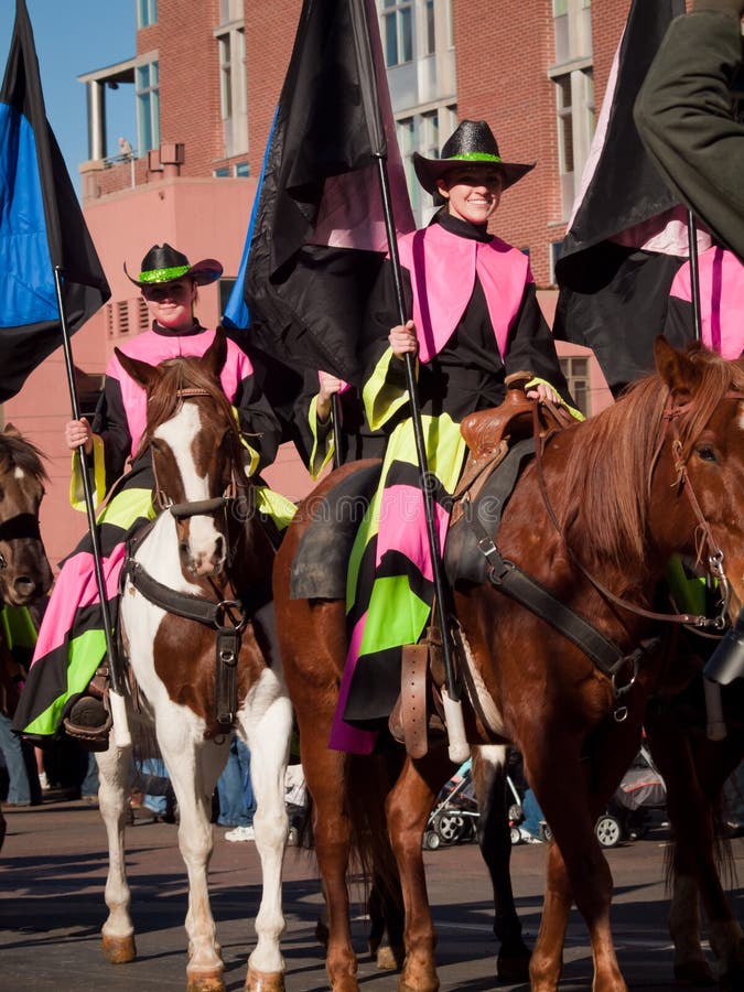 Western Stock Show Parade editorial stock image. Image of flag - 22921319