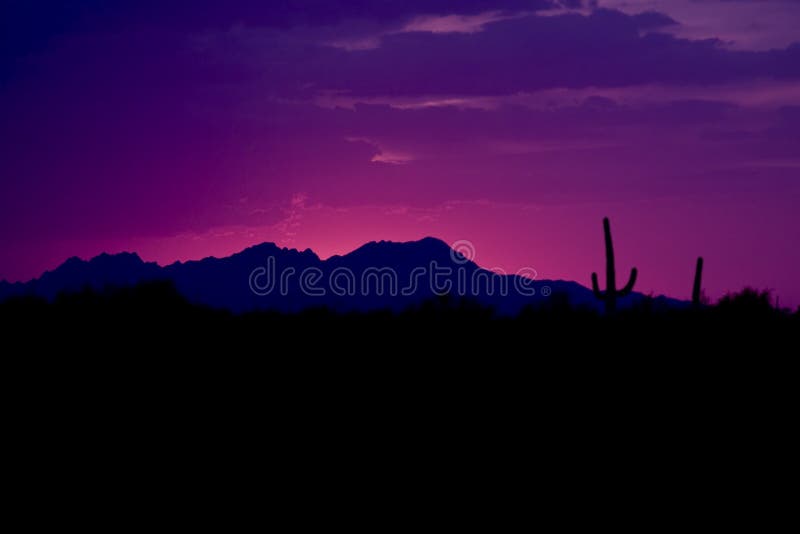 Western Desert Scene stock image. Image of farming, blue - 4280285