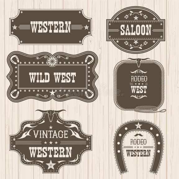 Western Frames Stock Illustrations – 374 Western Frames Stock ...