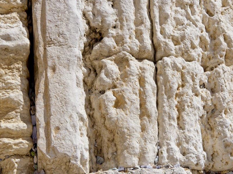 The Western Wall, (Wailing Wall) Jerusalem, Israel Stock Photo - Image ...