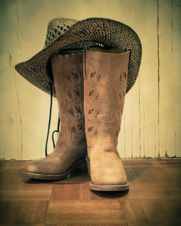 Cowboy Boots Cowboy Hat Still Life Stock Images - Download 64 Royalty ...