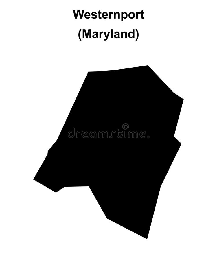 Westernport Outline Stock Illustrations – 2 Westernport Outline Stock ...