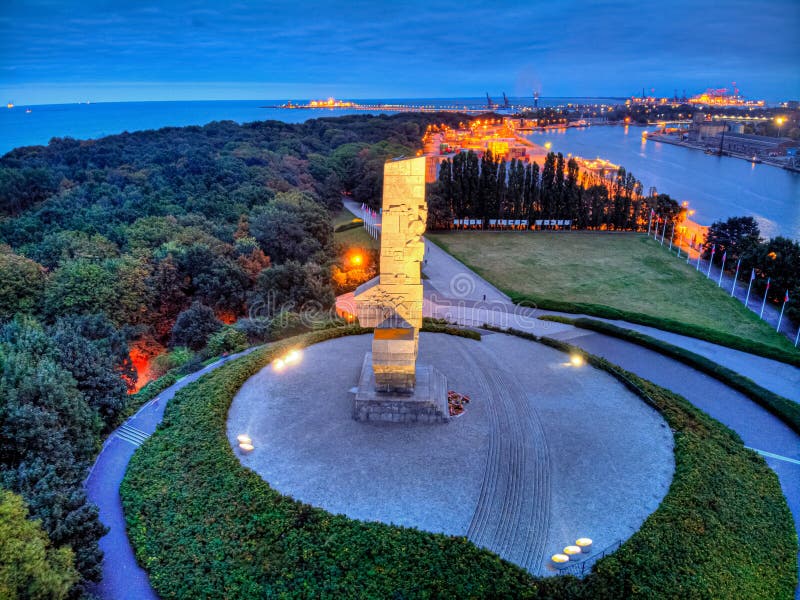 Westerplatte monument stock image. Image of navy, historic - 2851539