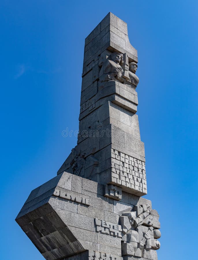 Westerplatte Monument editorial photography. Image of gdansk - 255304097