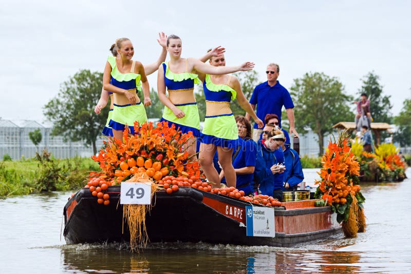 Westland Floating Flower Parade 2009 Editorial Photography - Image of ...