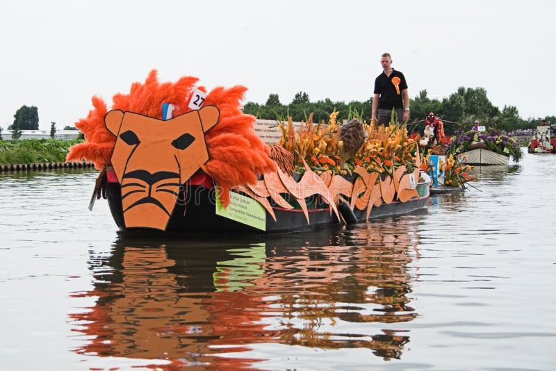 Westland Floating Flower Parade 2010 Editorial Stock Photo - Image of ...