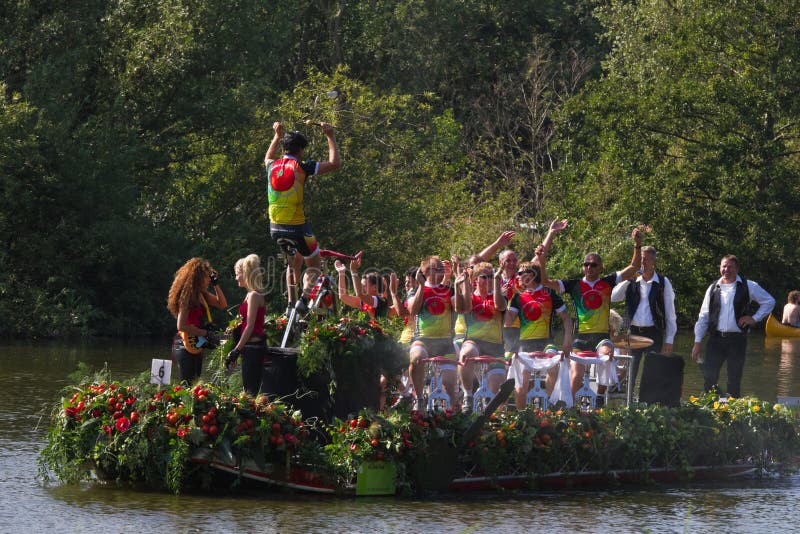 Westland Floating Flower Parade 2011 Editorial Photo - Image of fruit ...