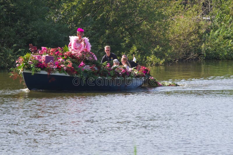 Westland Floating Flower Parade Editorial Stock Image - Image of ...