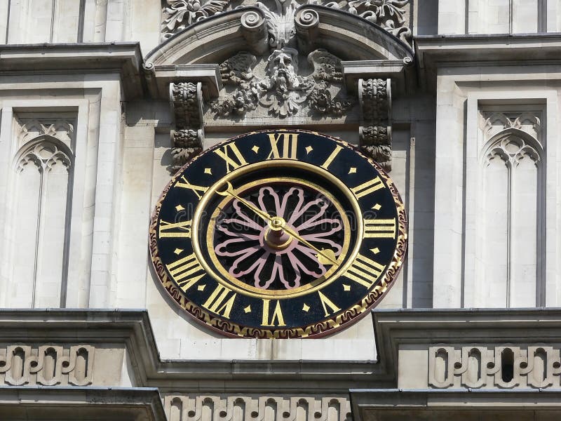 Westminster Abbey Tower Clock Stock Photo - Image of clock, christian ...