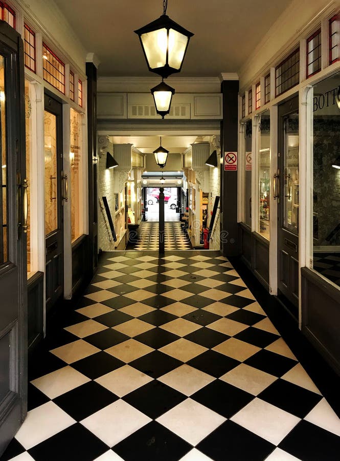 Westminster Arcade in Harrogate Stock Image - Image of interior, shop ...