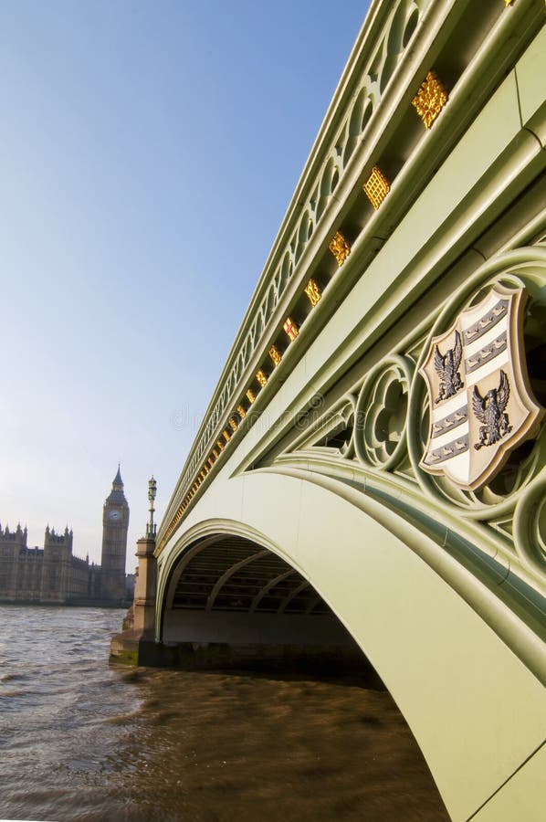 Westminster Bridge in London Stock Photo - Image of england, tour: 23411592